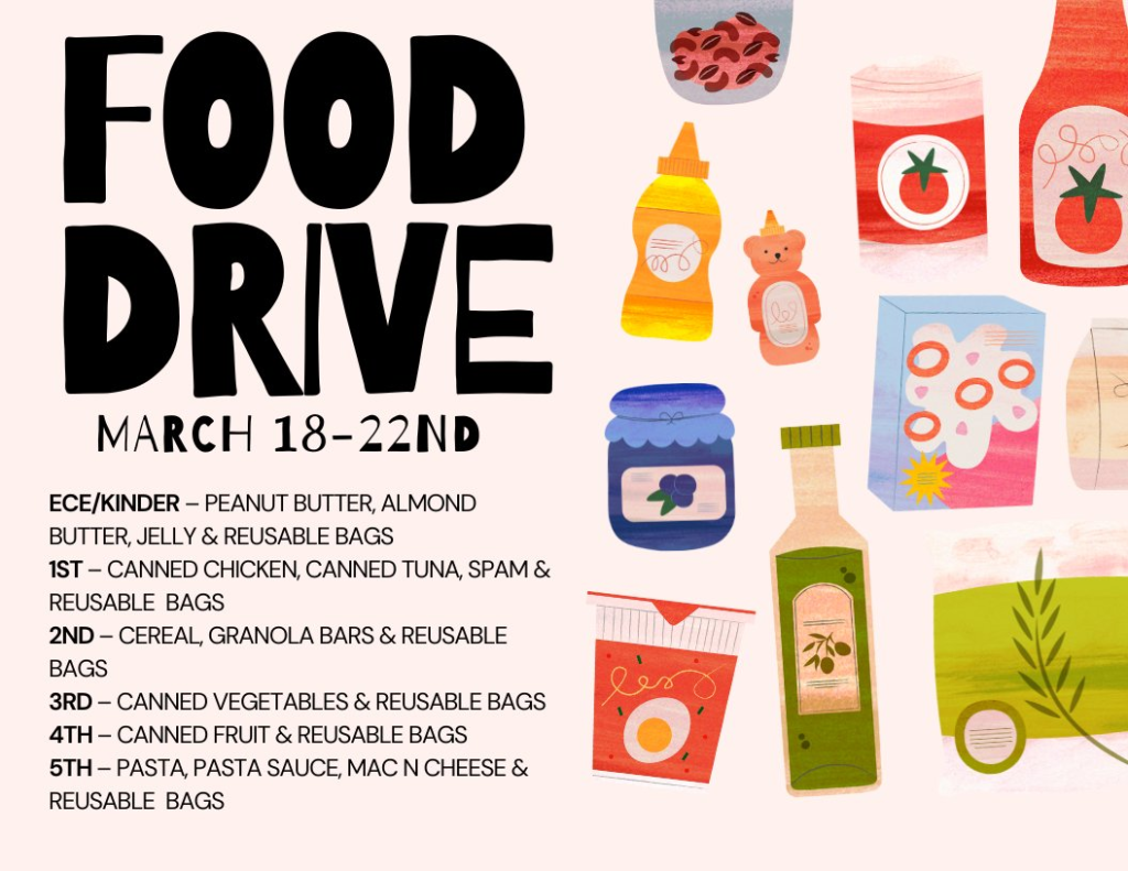 Swigert International School » Food Drive